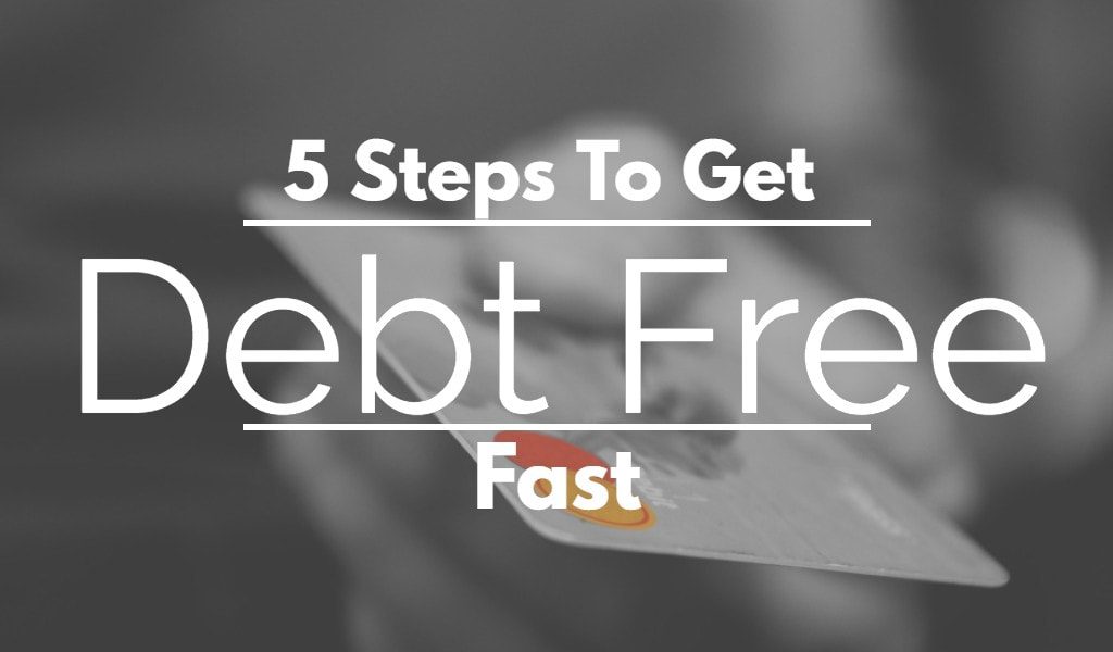 5 Steps To Get Debt Free Fast! - 4 Pillars Halifax