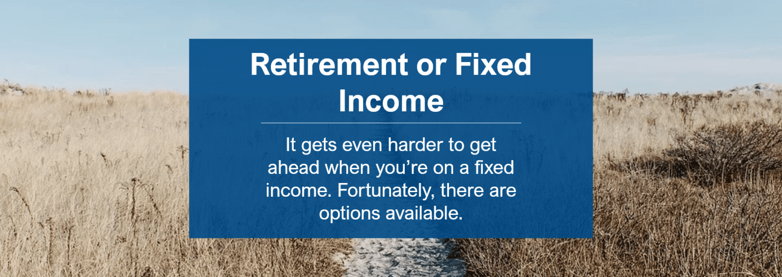 Retirement / Fixed Income - Case Study - Halifax Debt Freedom